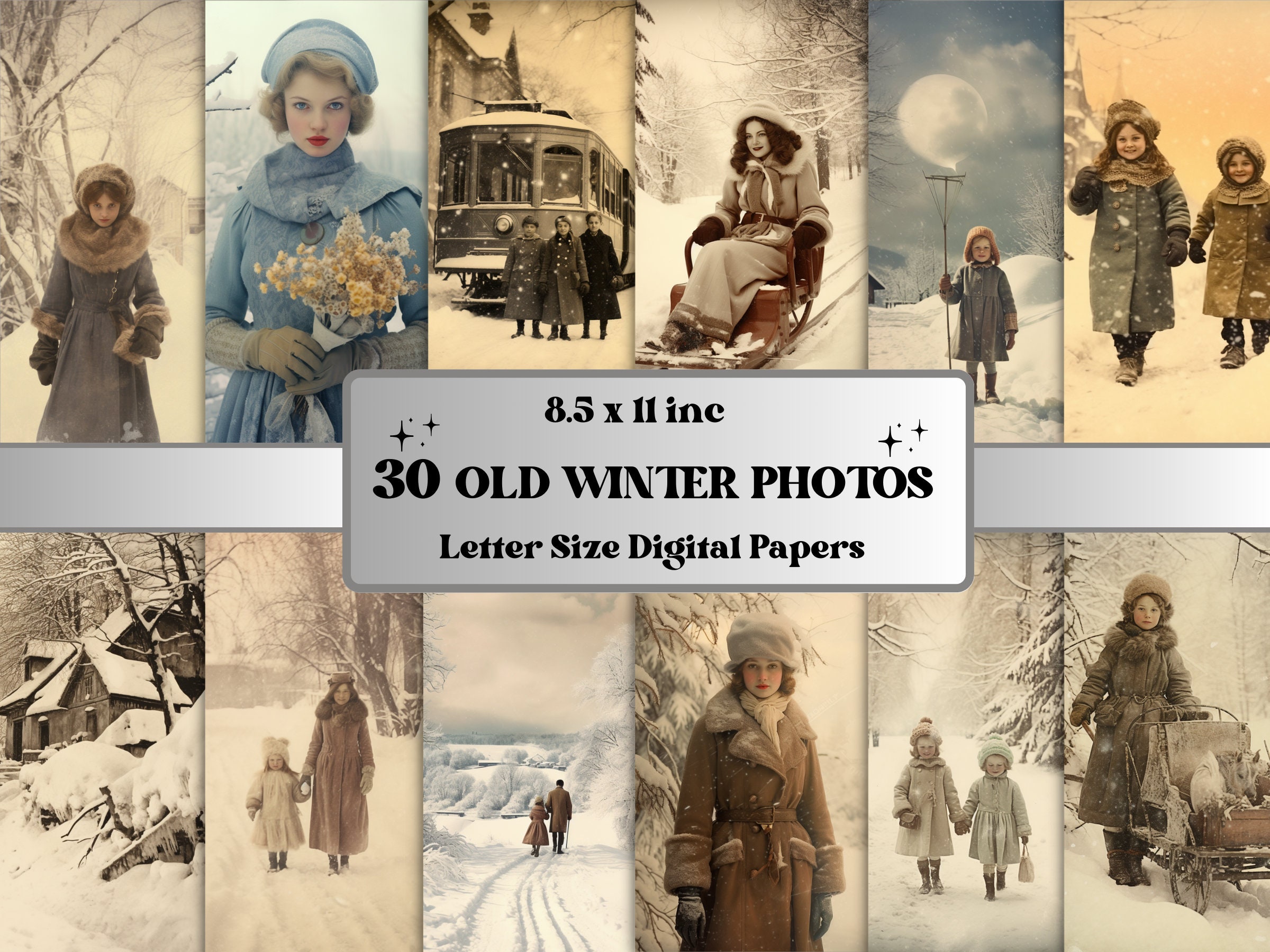 Vintage Winterfotografie