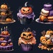 45 PNG Watercolour Halloween Dessert Clipart, Spooky Pumpkin Spice ...