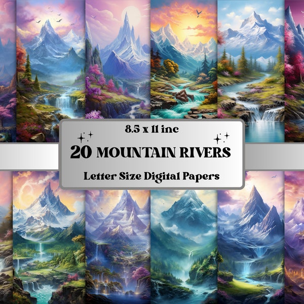 Mountain Paper - Etsy