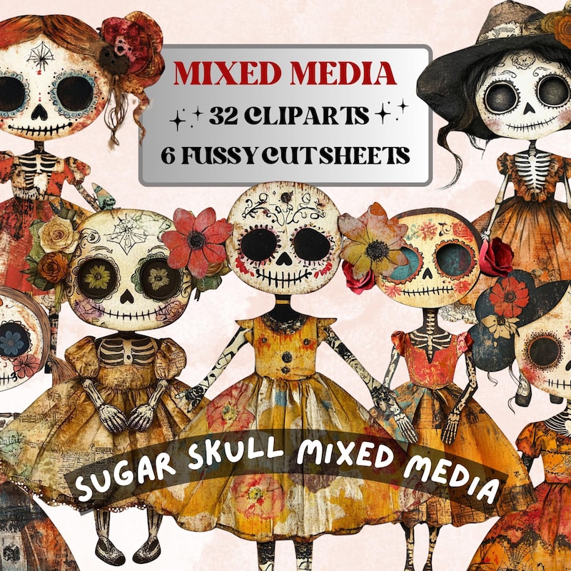 Sugar Skull Doll - Etsy