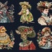 50 PNG Watercolor Victorian Spring Clipart, Floral Victorian Era ...