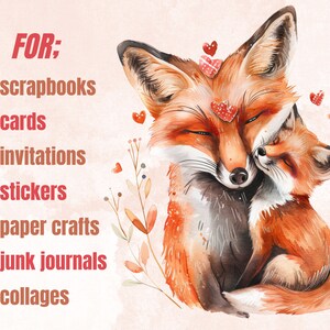 70 PNG Watercolor Mother's Day Animals Clipart, Cute Mothers Day ...