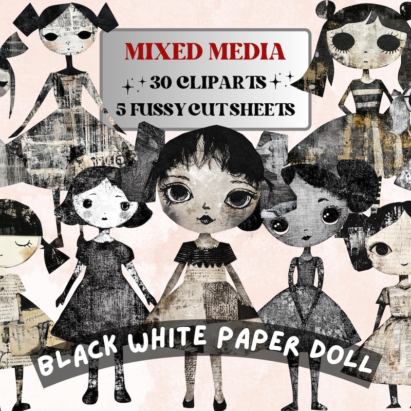 Mixed Girl Cartoon - Etsy