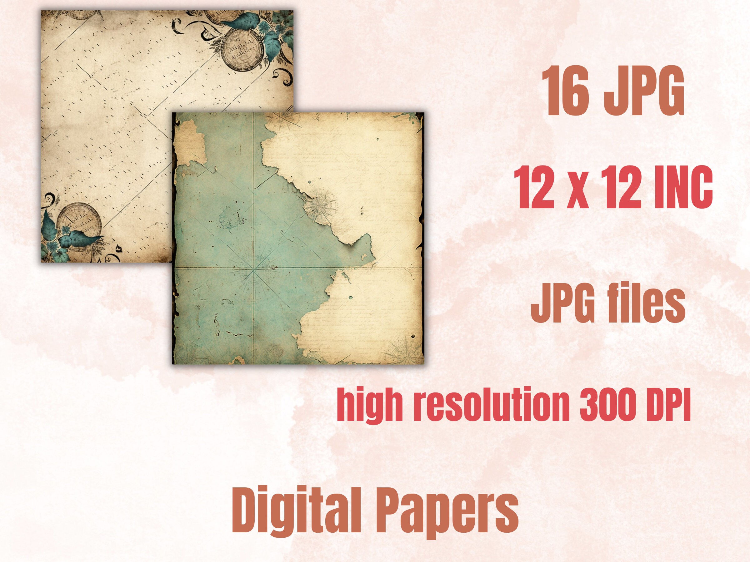 Vintage Maps Digital Paper Antique Maps Digital Paper - Etsy Australia