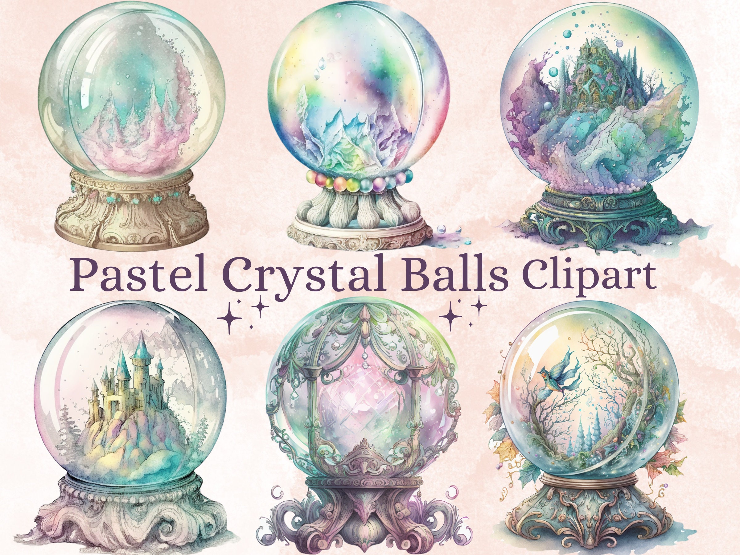 Crystal Ball Pencil Drawing