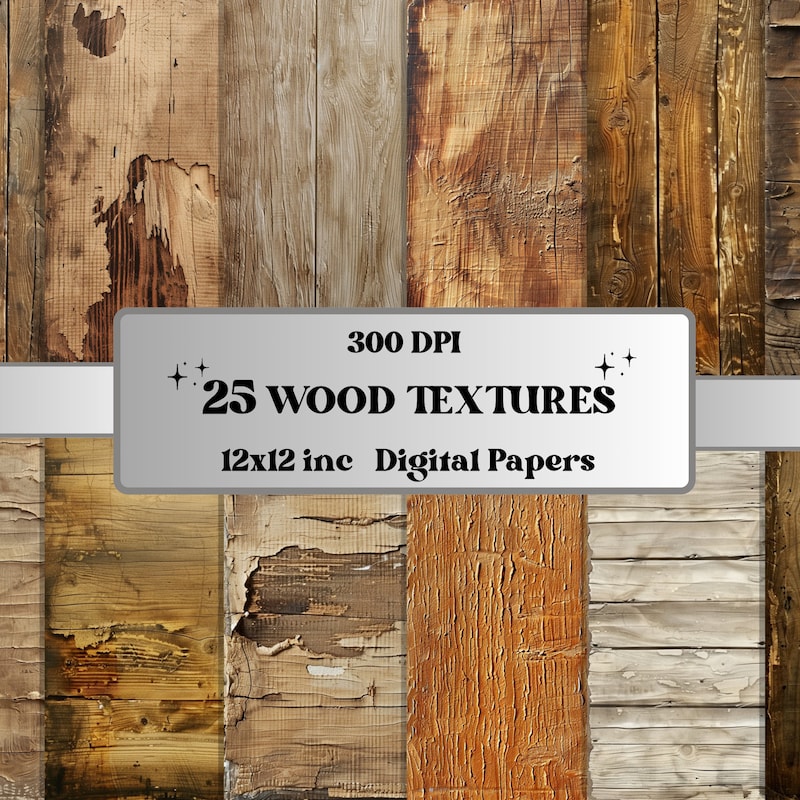 Digital Papers Wood - Etsy