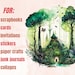20 Watercolor Magical Forest Clipart, Fairy Forest Clip Art, Forest ...