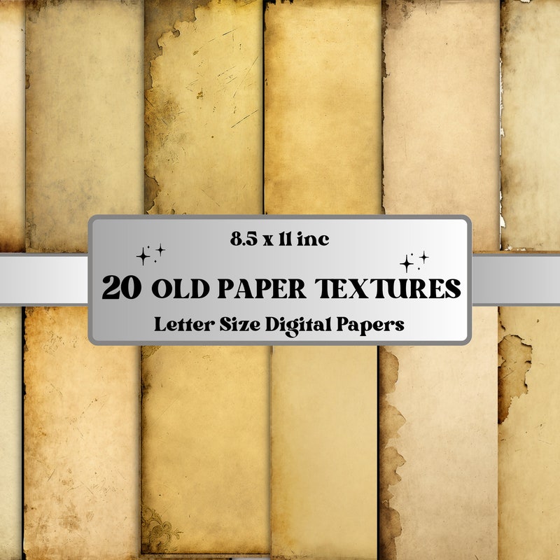 Aged Parchment Paper - Etsy