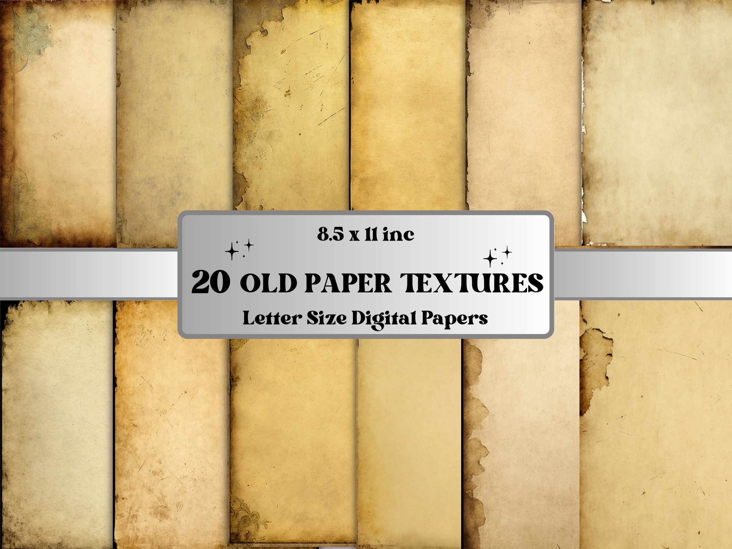 Old Paper Textures, Parchment Paper, Printable Aged Paper Textures ...