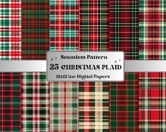 Tartan Paper - Etsy