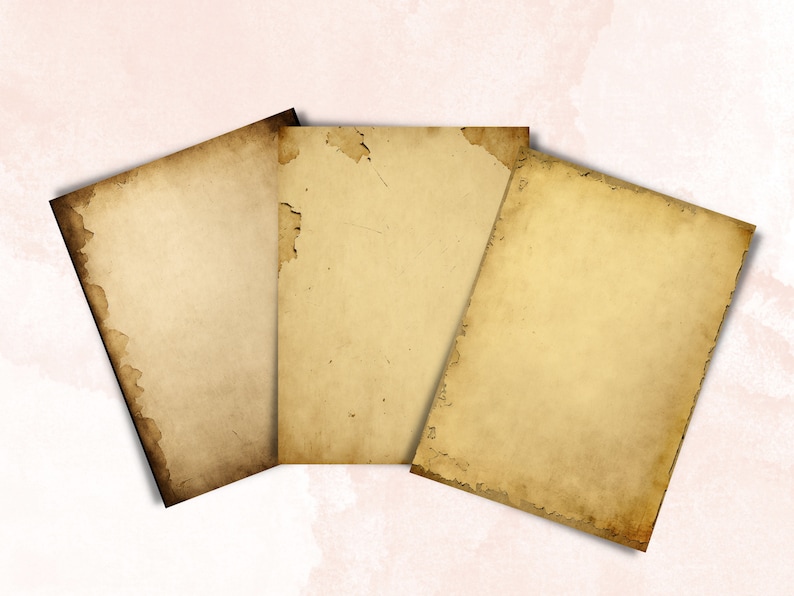 Old Paper Textures Parchment Paper Printable Aged Paper - Etsy