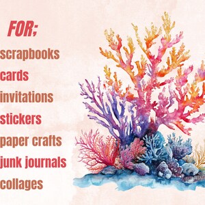 45 PNG Watercolor Underwater Clipart, Ocean Nursery Clip Art, Sea ...