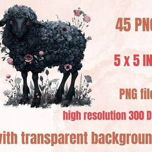 45 PNG Watercolor Gothic Spring Clipart, Creepy Spring Illustrations ...