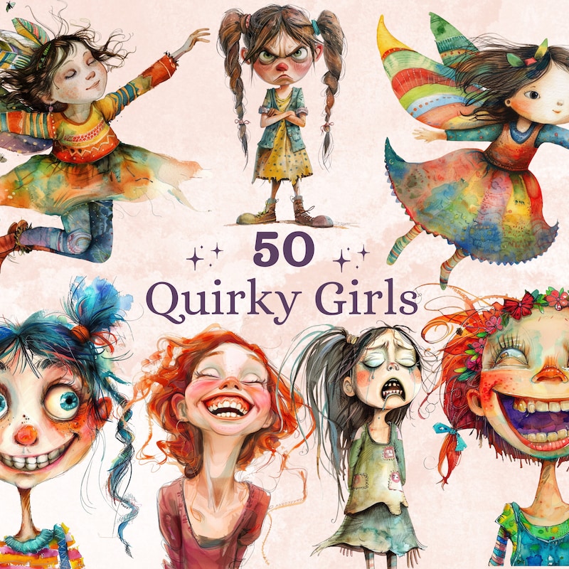 Little Quirky Girls Sweet - Etsy