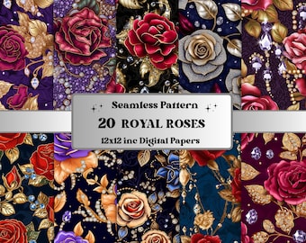 Roses Junk Journal Digital Red Rose Journal Pages Rose - Etsy