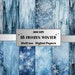 Printable Frozen Winter Digital Paper, Freezing Snowfall Ephemera ...