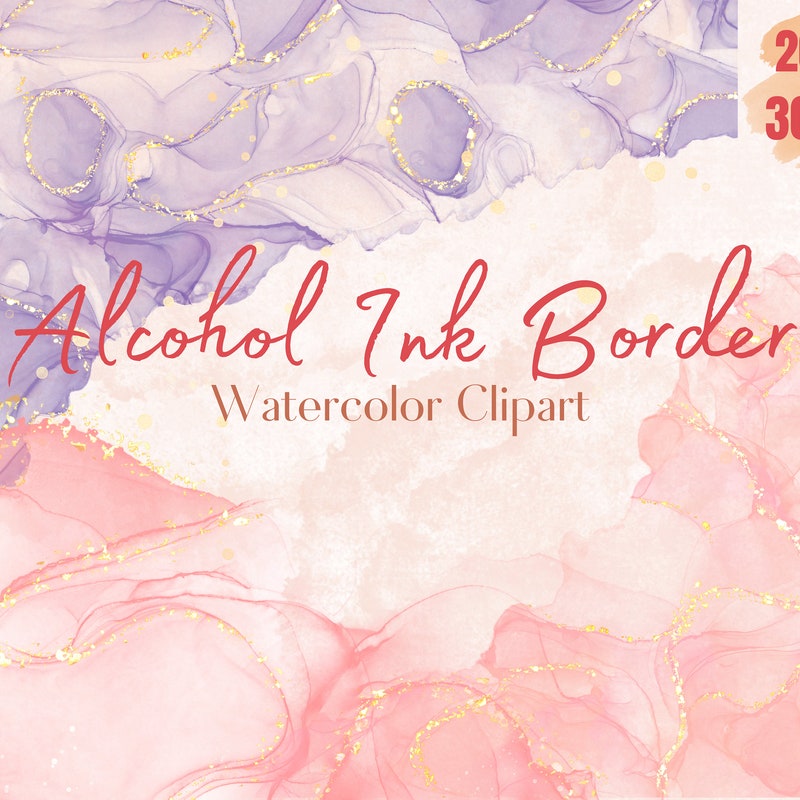 Alcohol Borders Clipart - Etsy
