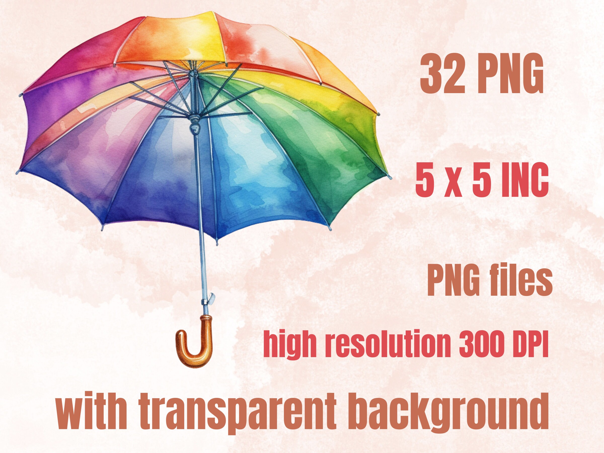 32 PNG Watercolour LGBTQ Pride Clipart Bundle, LGBT Pride Month Files ...