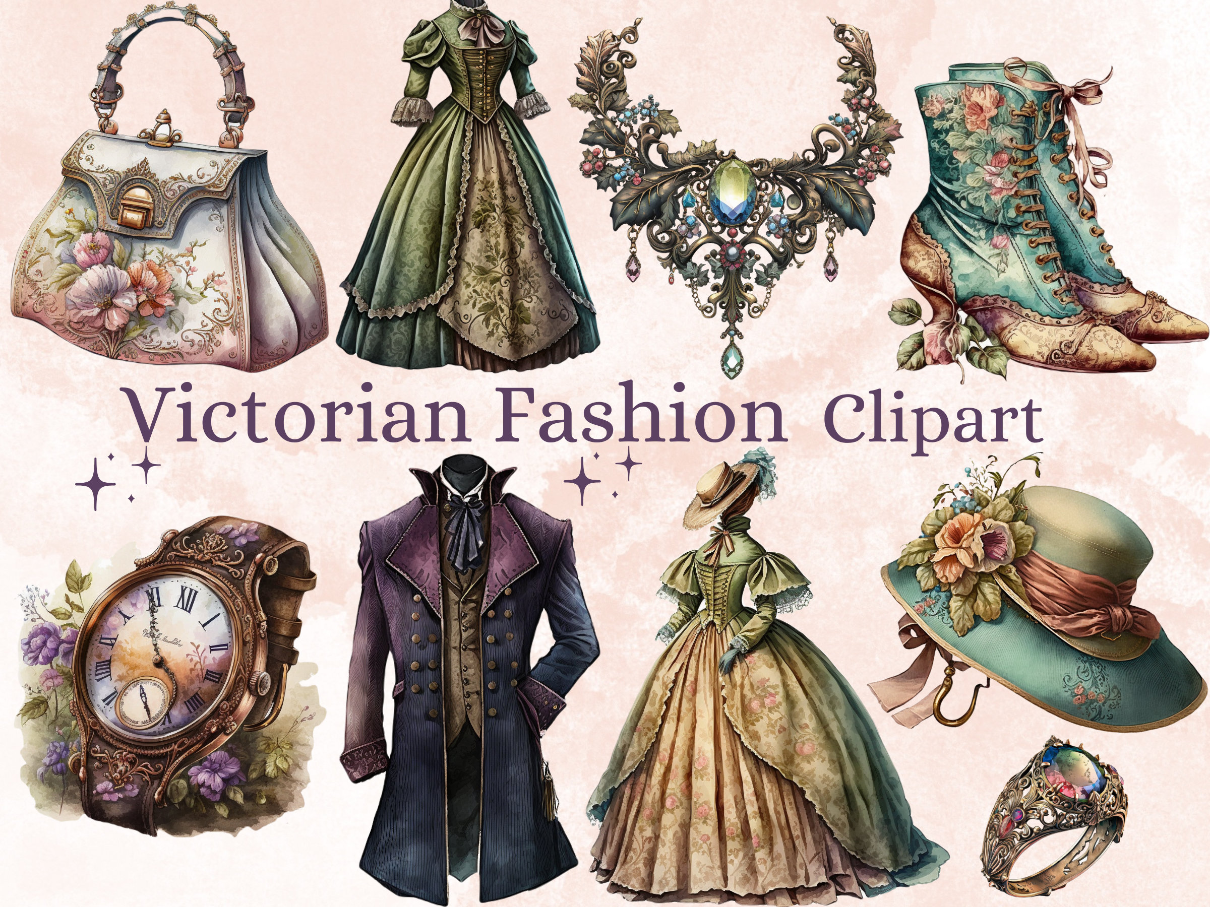 Victorian Clipart