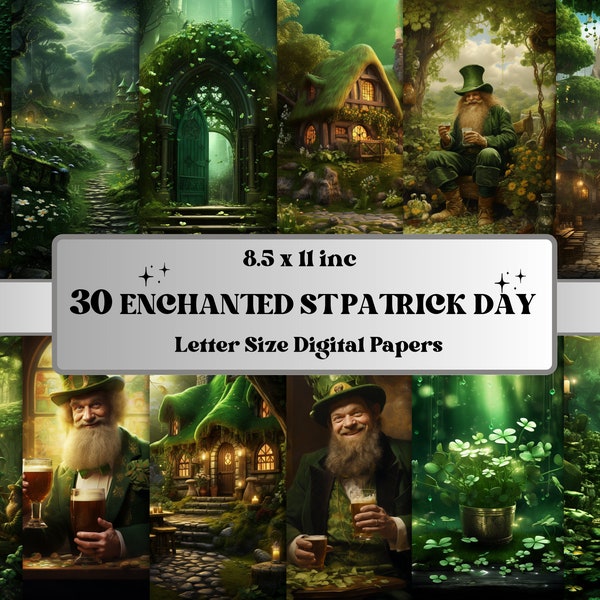 Irish Digital Paper - Etsy