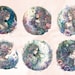16 PNG Watercolor Elegant Mermaid Clipart, Mermaid Clip Art, Royal ...
