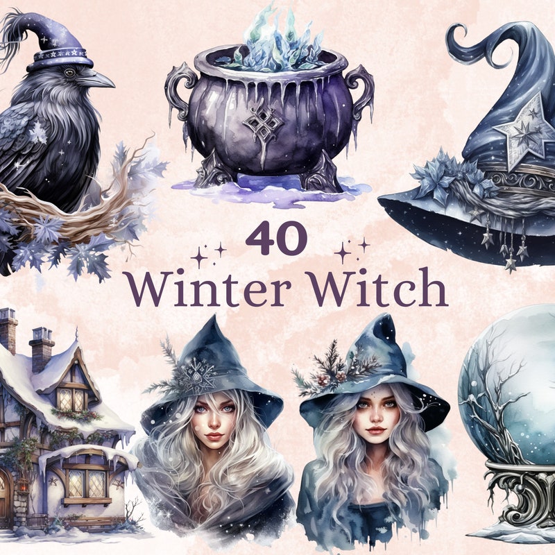 Winter Witch - Etsy UK