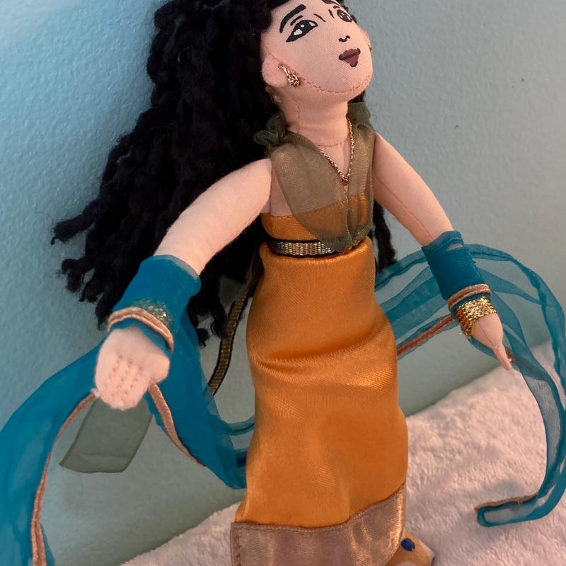 Blue Cleopatra Skirt - Etsy