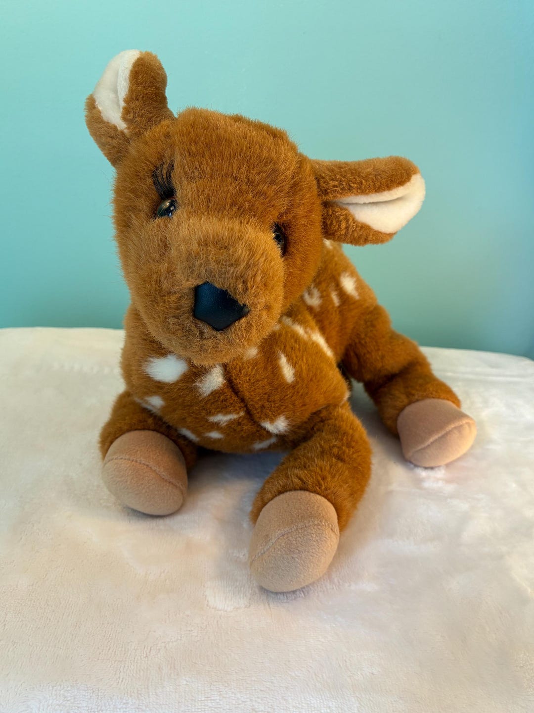 Vintage Dakin Spotted Deer Plush, 1989 Baby Gift - Etsy