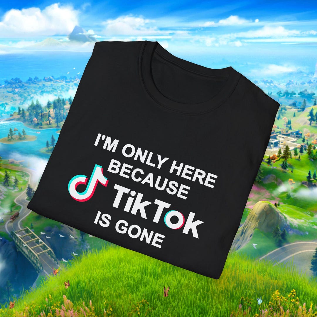 Funny Meme T-shirt, Tiktok Ban Joke Tee, Stupid Gift Shirt, Unisex ...