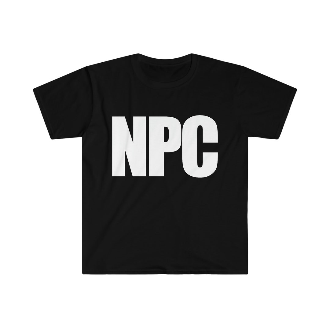 Funny Gaming Tshirt, NPC Meme Tee, Gift Shirt - Etsy