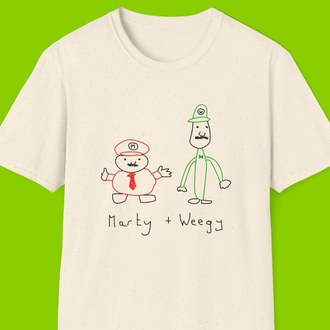 Funny Parody Meme Tshirt, Unisex Softstyle Tee, Marty and Weegee Joke Gift Shirt, Men Women ...