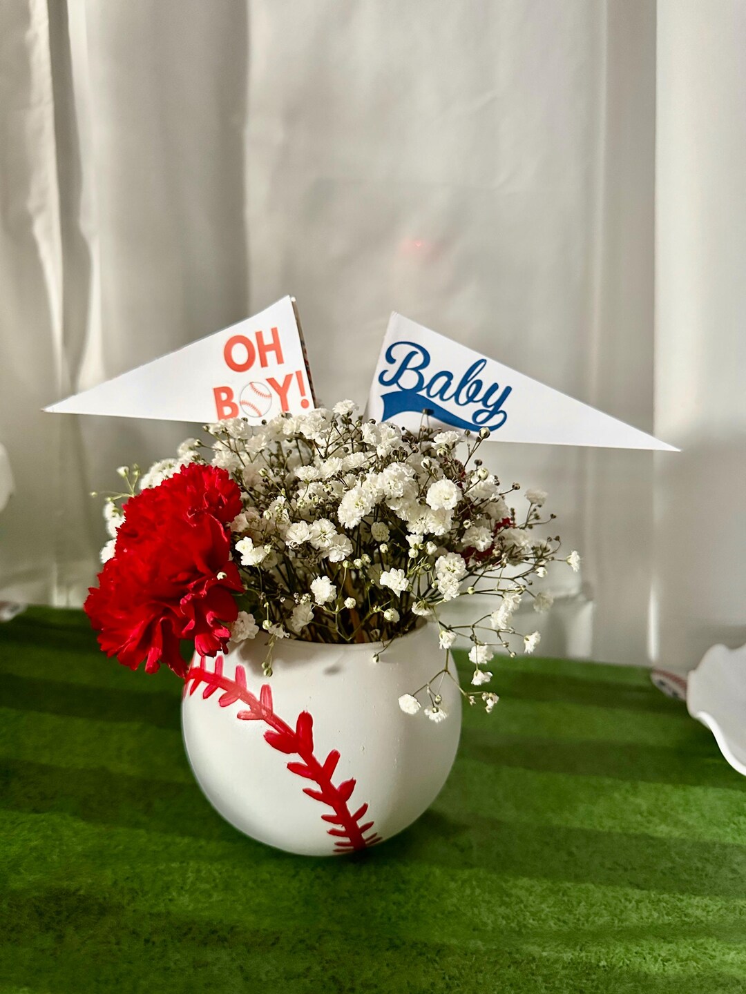 Baseball Pennants Centerpiece - Etsy