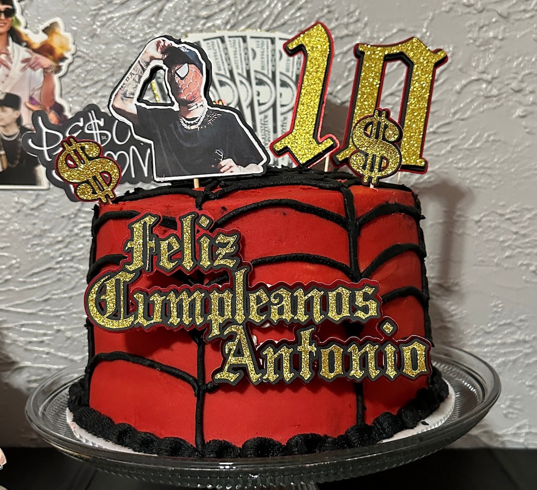 Peso Pluma Cake Topper - Etsy