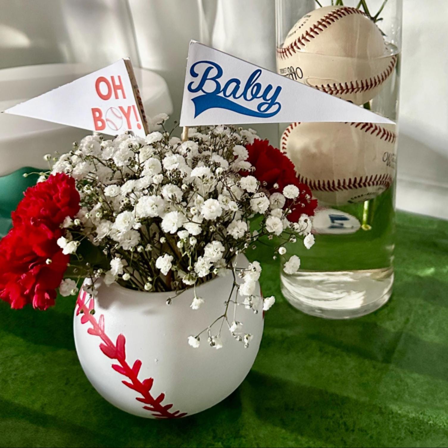 Baseball Pennants Centerpiece - Etsy