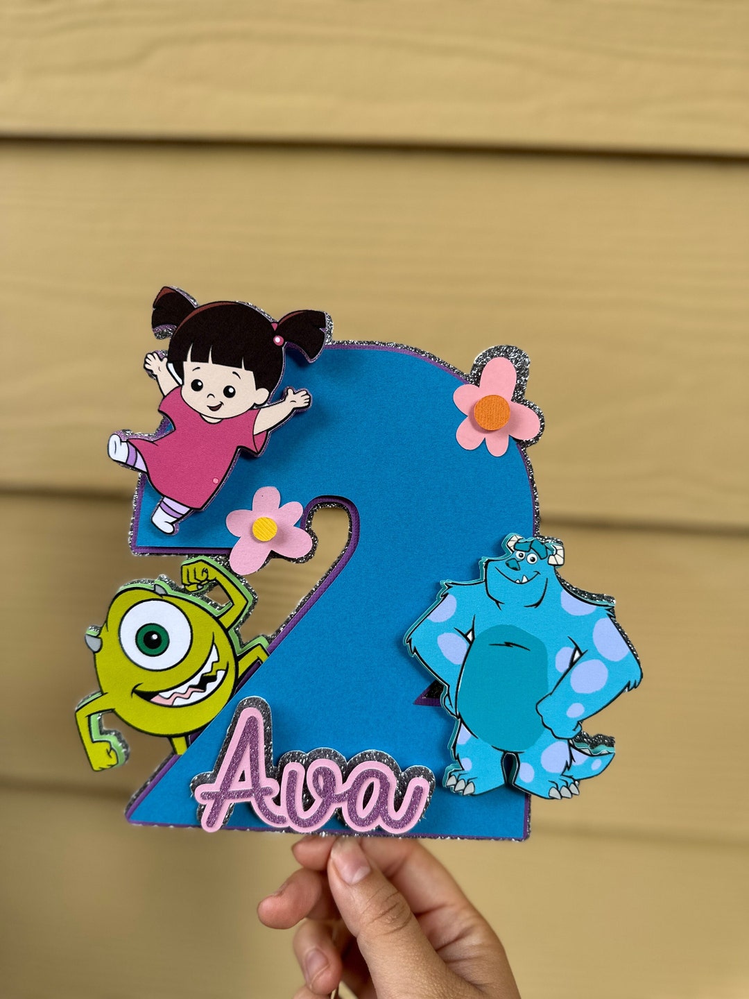 Monsters Cake Topper - Etsy