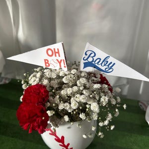 Baseball Pennants Centerpiece - Etsy