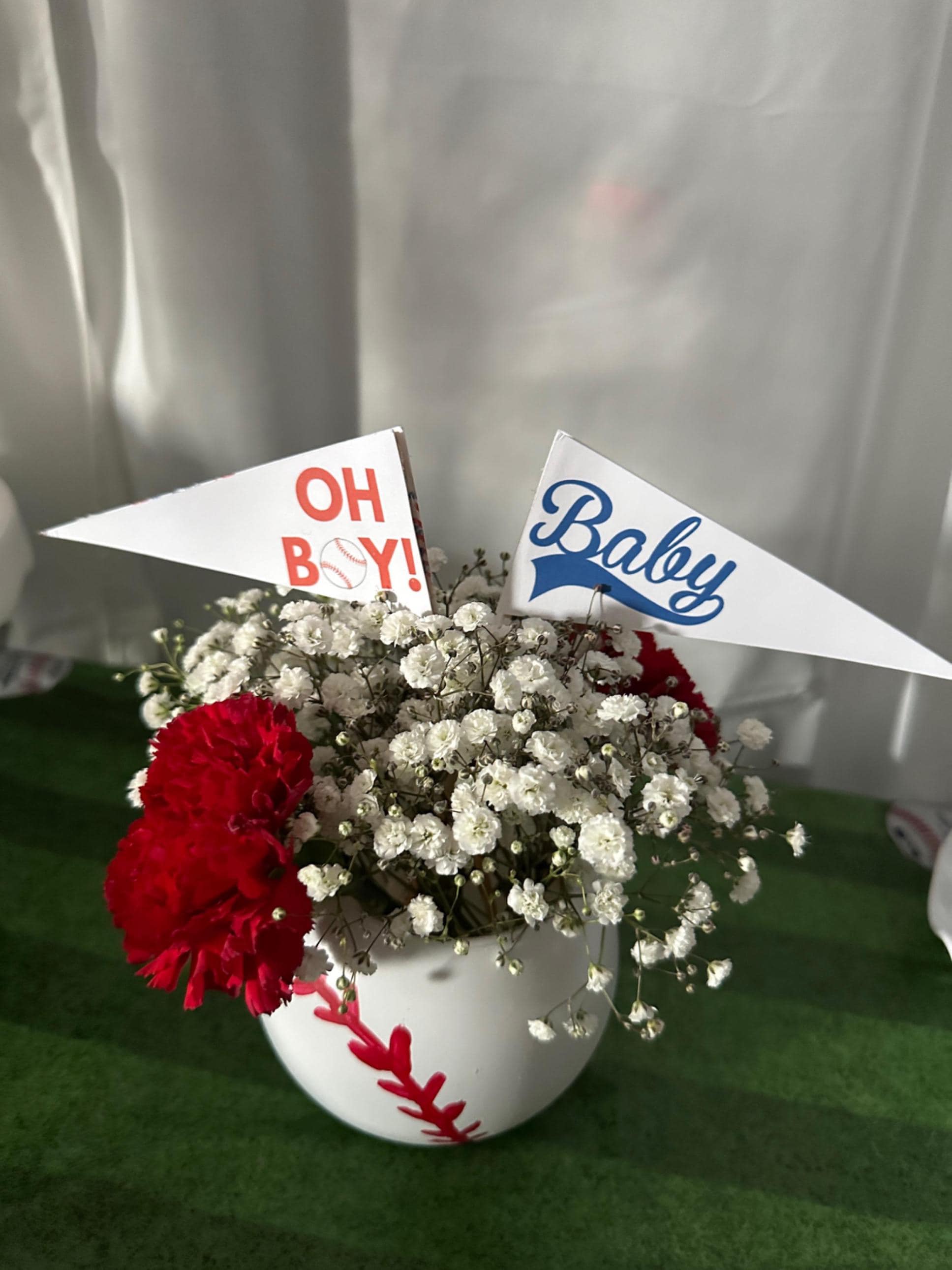 Baseball Pennants Centerpiece - Etsy