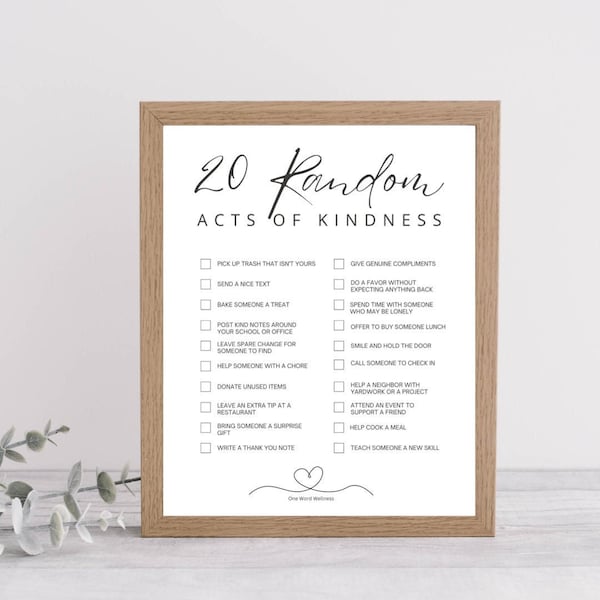 Random Acts of Kindness - Etsy
