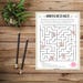 Mindfulness Maze Activity, Self-care Resource, School Counseling, Self ...