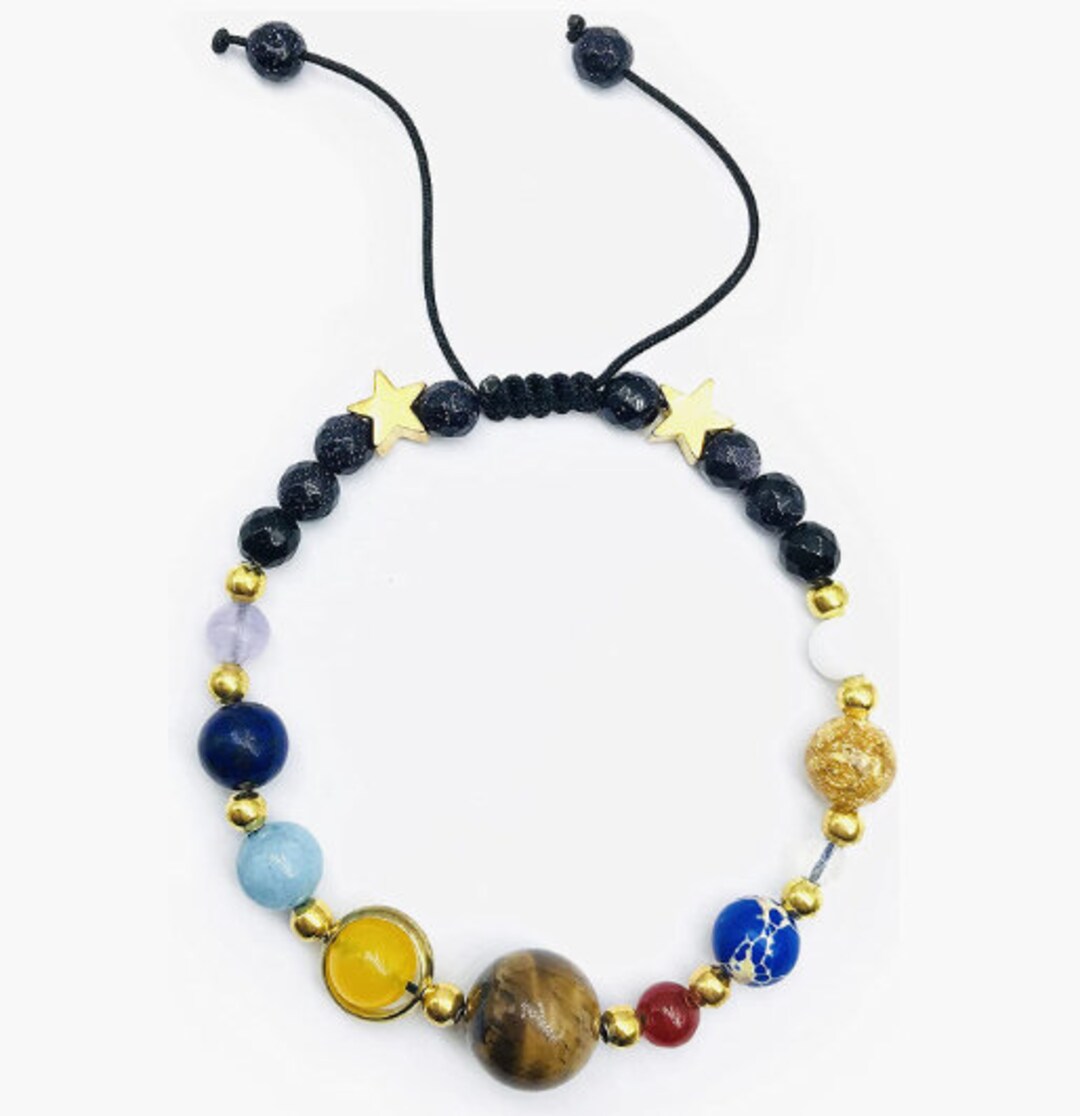 Solar System Bracelet Universe Galaxy Bracelets the Eight Planets ...