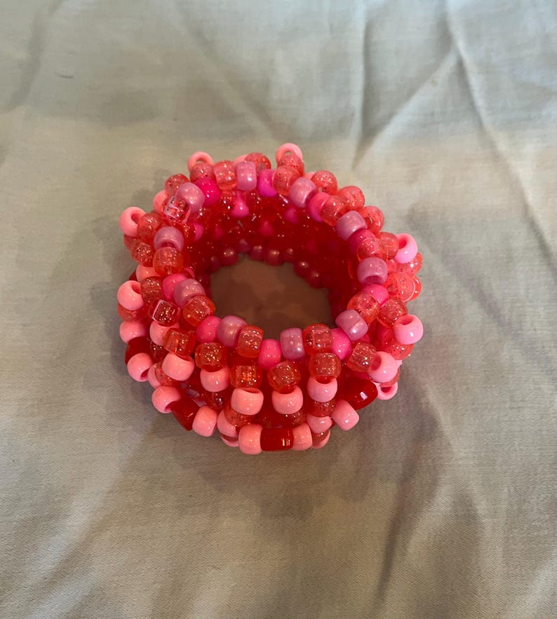 Trans Flag Mini Rotator Kandi Cuff - Etsy