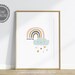 Dream Big Rainbow Nursery Print Decor Rainbow Wall Art Printable ...