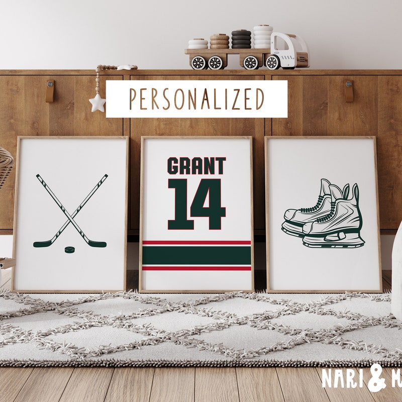 Hockey Decor - Etsy