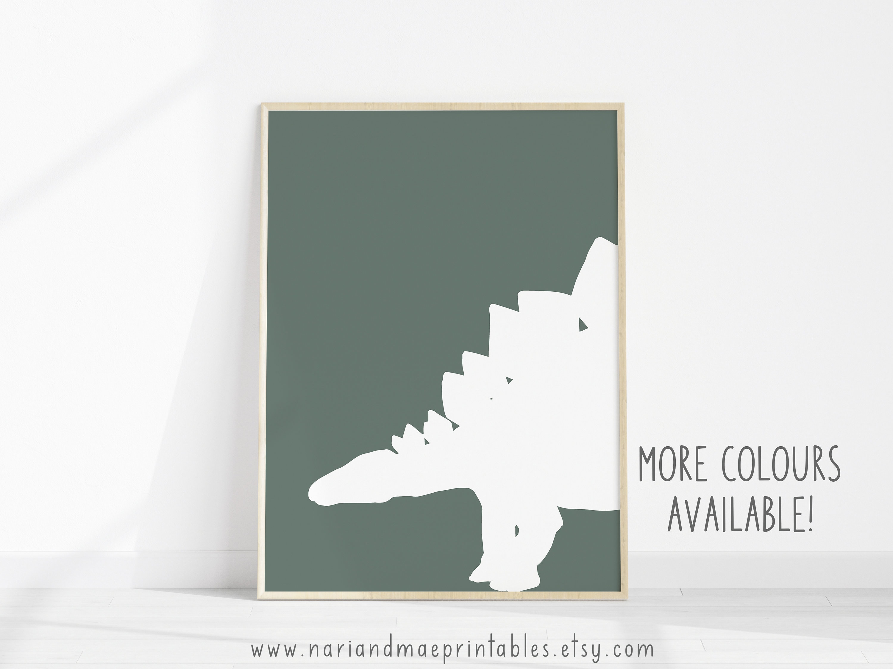 Stegosaurus Print, Dinosaur Poster, Dinosaur Room Decor, Dinosaur ...