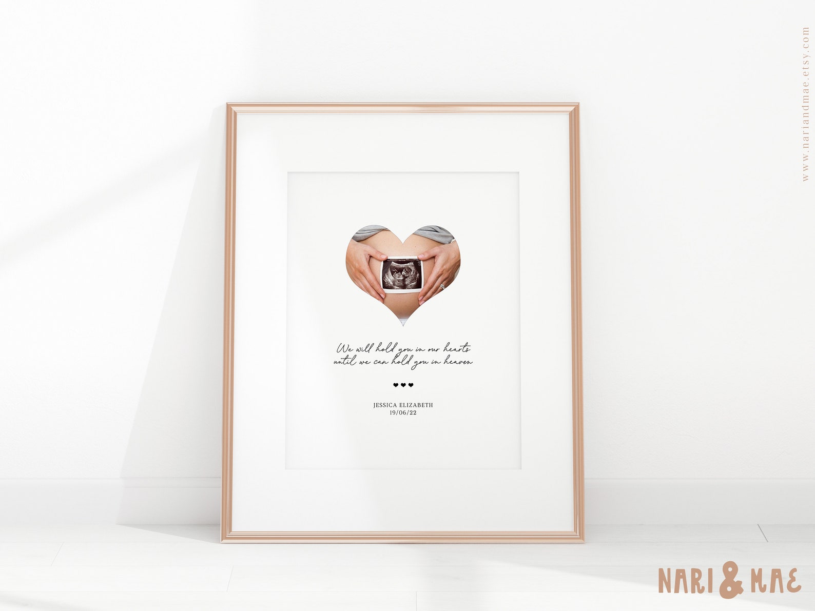 Miscarriage Memorial Keepsake, Miscarriage Gift, in Loving Memory ...