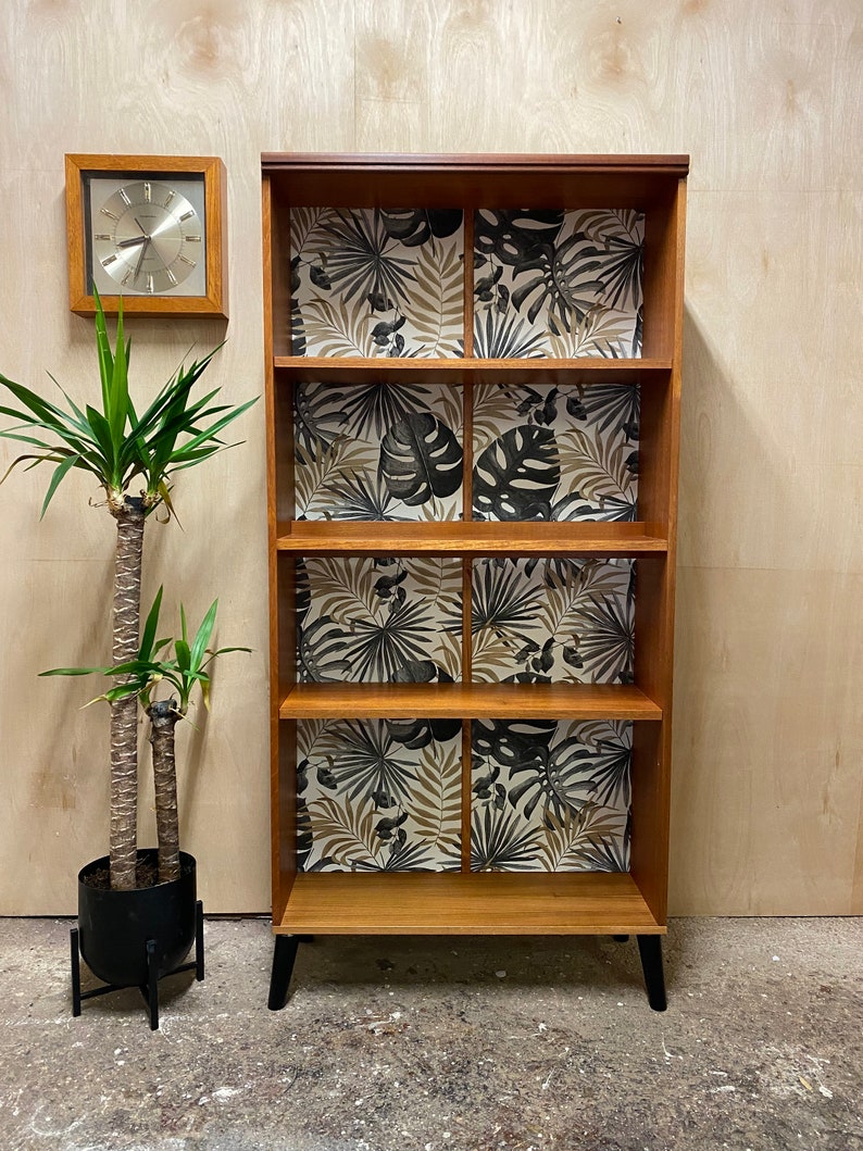 Vintage G Plan Teak Illuminated Bookcase - Etsy