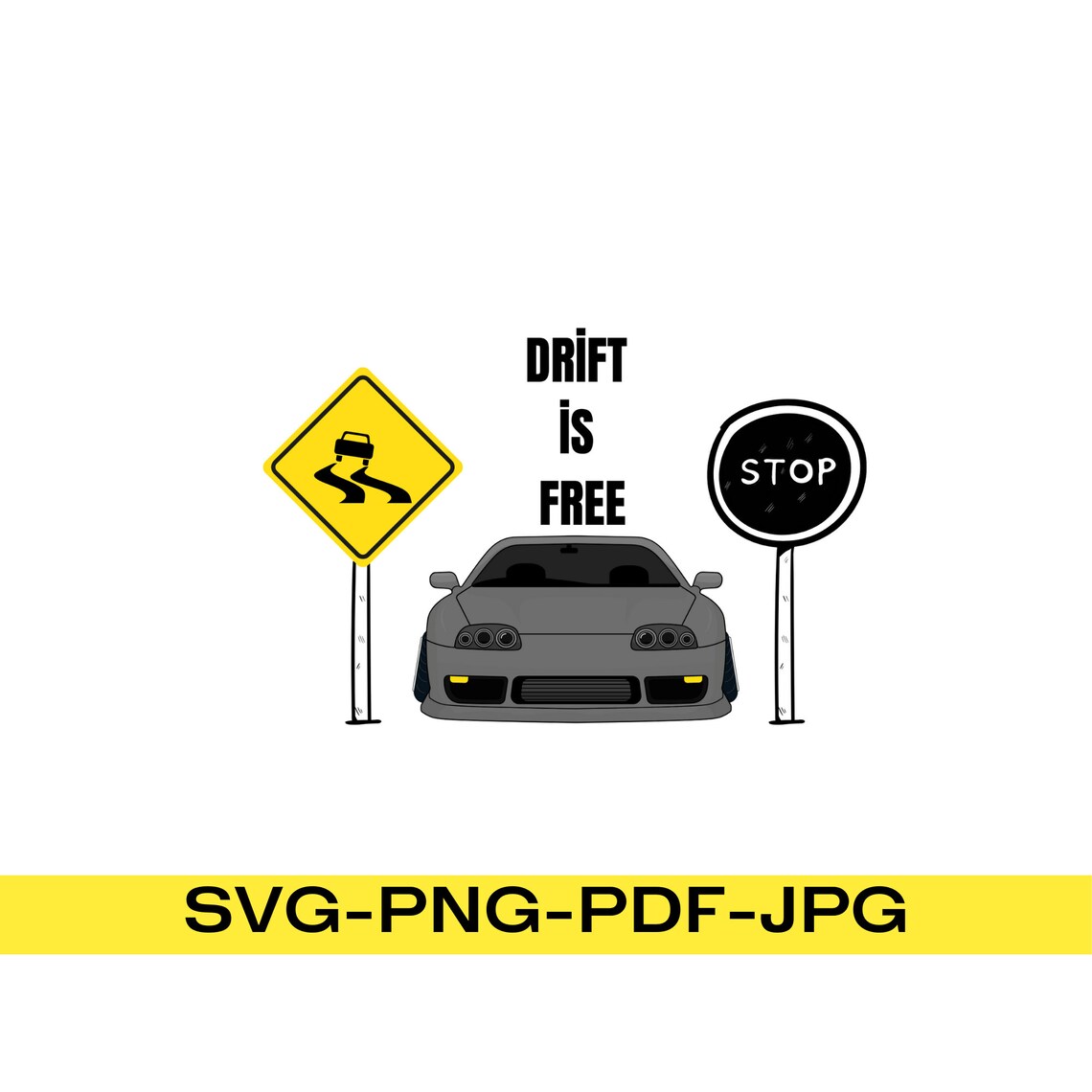 Jdm Drift, Drift Svg, Car Stickers Svg, Drift Vector File, Car Clipart ...