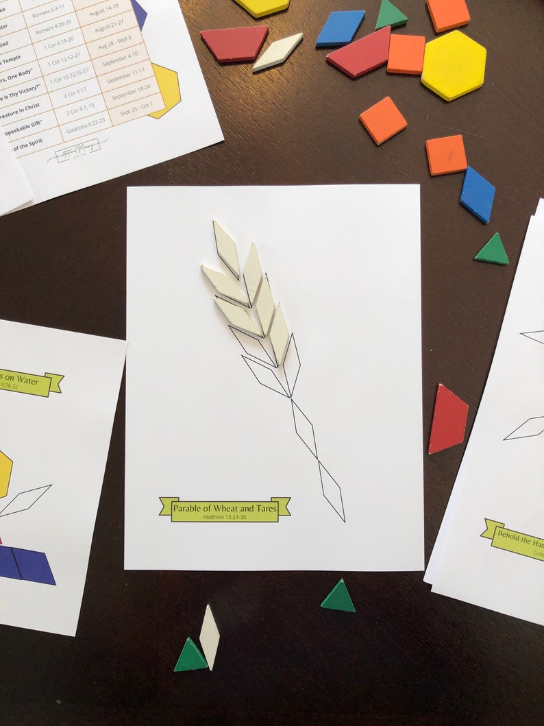 52 Bible Pattern Block Templates of New Testament Scripture - Etsy