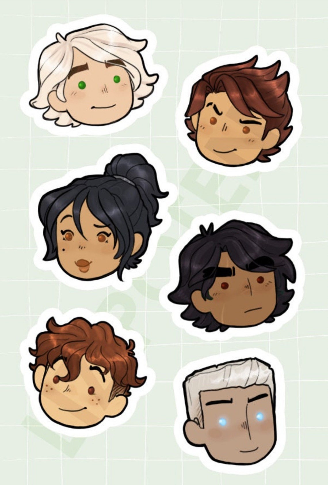 Ninja Sticker Sheet - Etsy