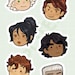 Ninja Sticker Sheet - Etsy
